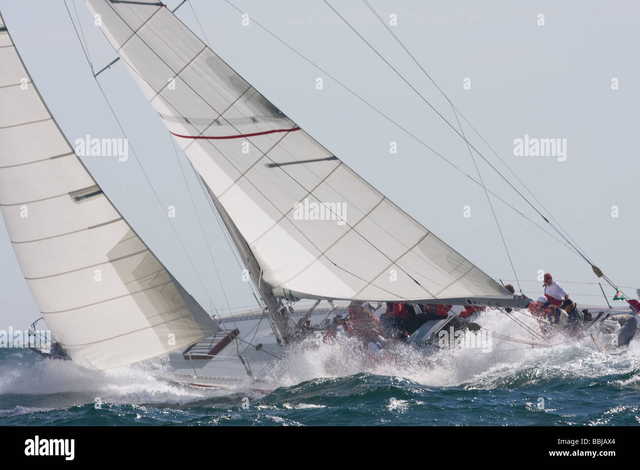 yachting, yacht racing, sailing Stock Photo - Alamy