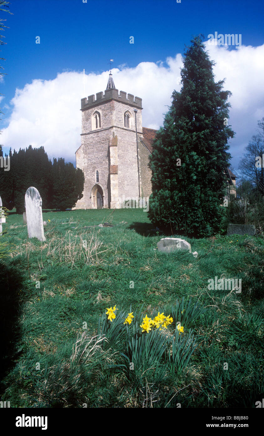 St Peters Church Tewin Hertfordshire Stock Photo - Alamy