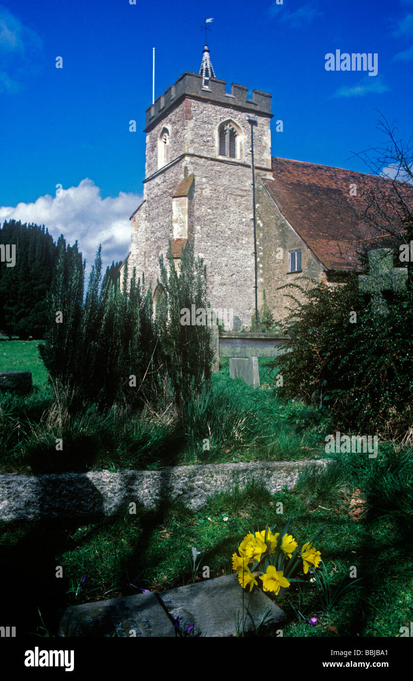 St Peters Church Tewin Hertfordshire Stock Photo - Alamy
