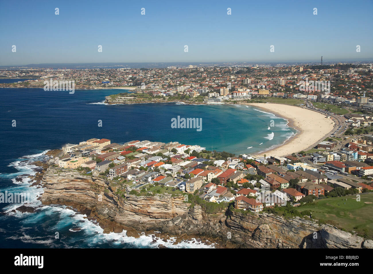 Bondi beach aerial hi-res stock photography and images - Alamy