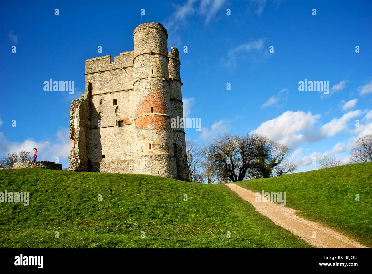 Donnington Castle Newbury Berkshire Stock Photo - Alamy