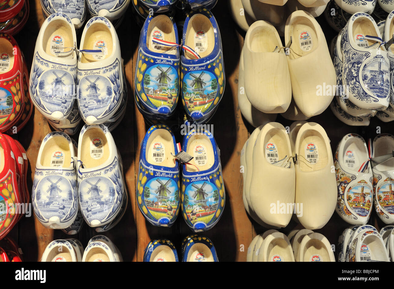 colorful Dutch clogs in the netherlands Stock Photo - Alamy
