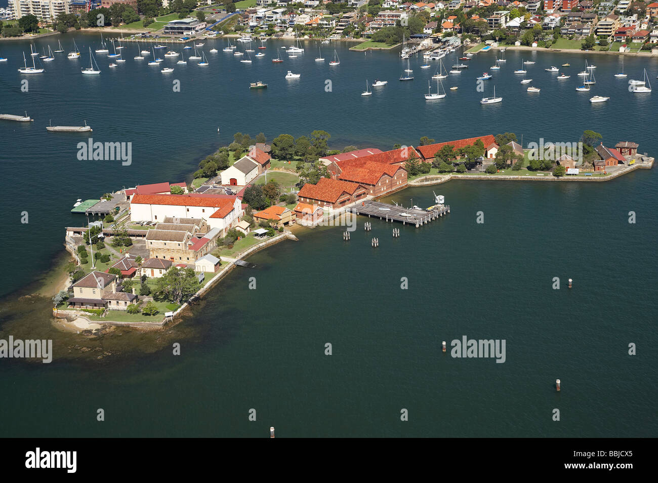 Historical Spectacle Island Parramatta River Sydney New South Wales ...
