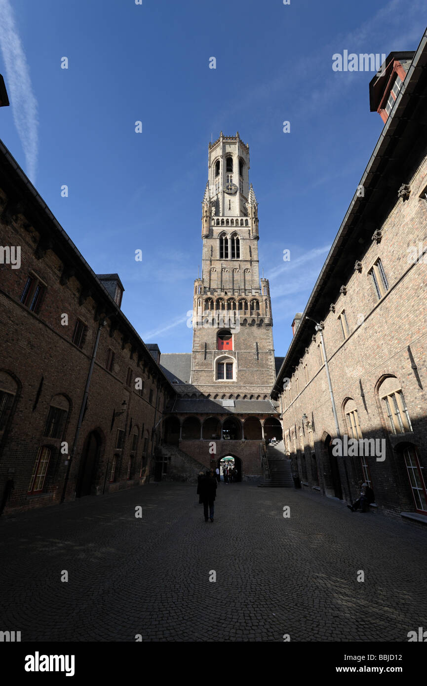 Tower Bruges Belgium Stock Photos & Tower Bruges Belgium Stock Images ...