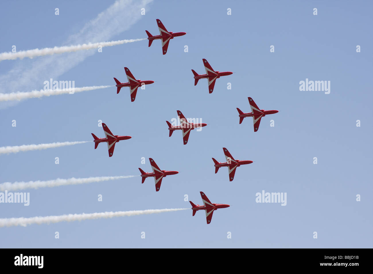 red arrows plane aeroplane display team aircraft southend airshow ...