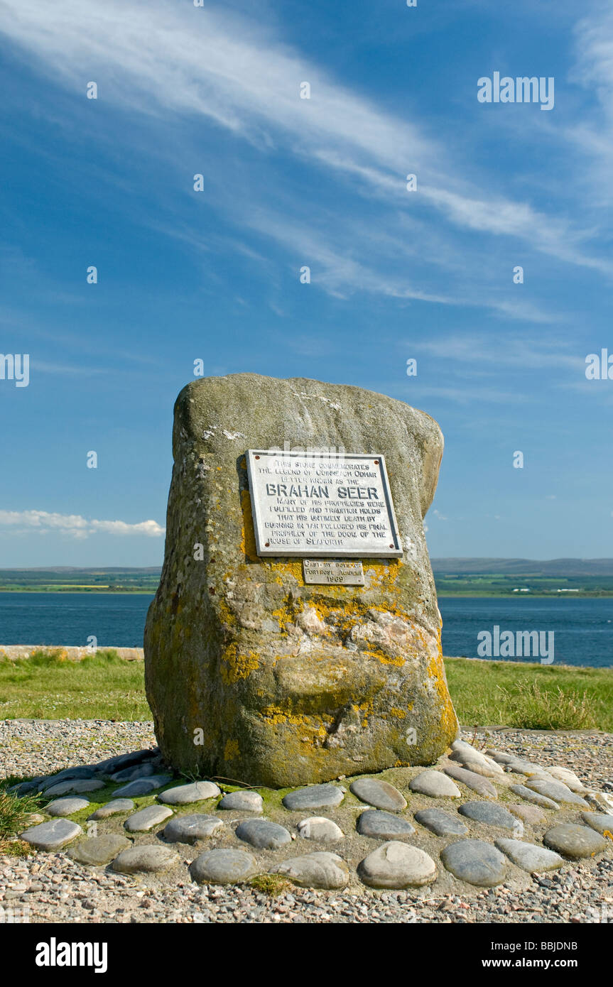 The Commemorative Stone Cairn to the Brahan Seer at Fortrose Black Isle ...