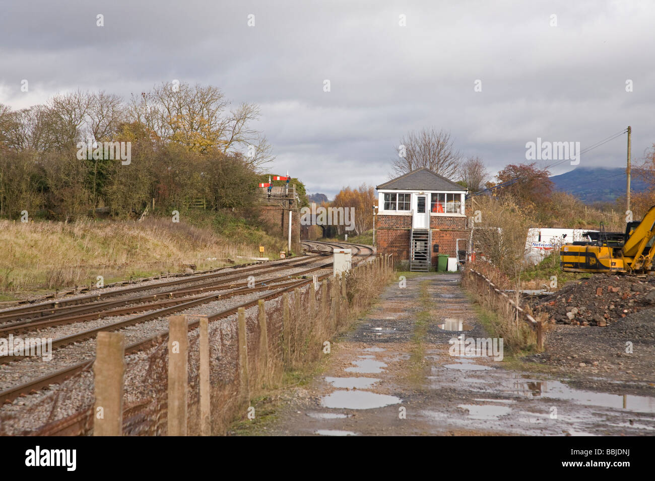 Woofferton United Kingdom England GB Old station building Wooferton ...
