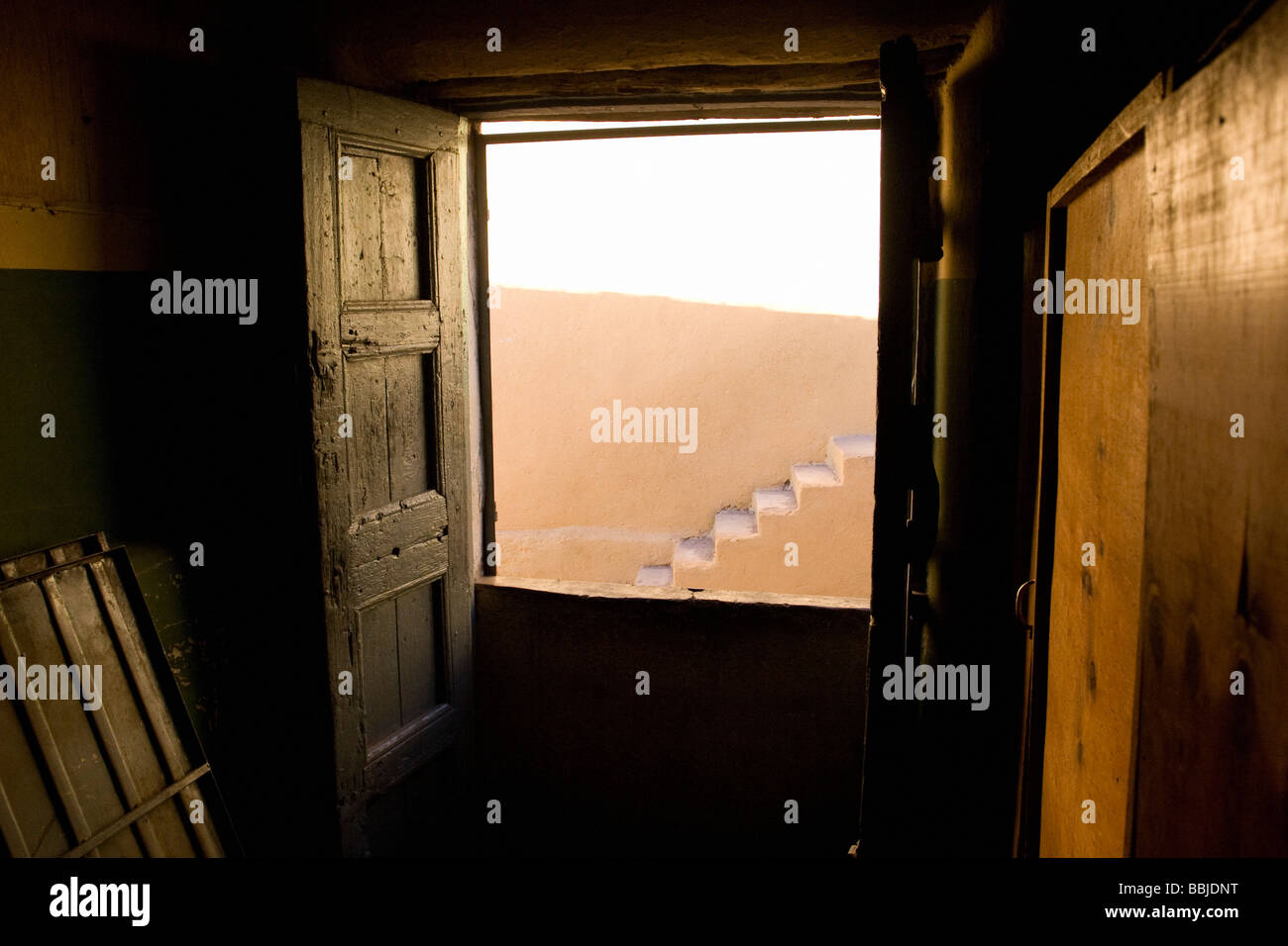 Harar, Ethiopia; View from open window Stock Photo - Alamy