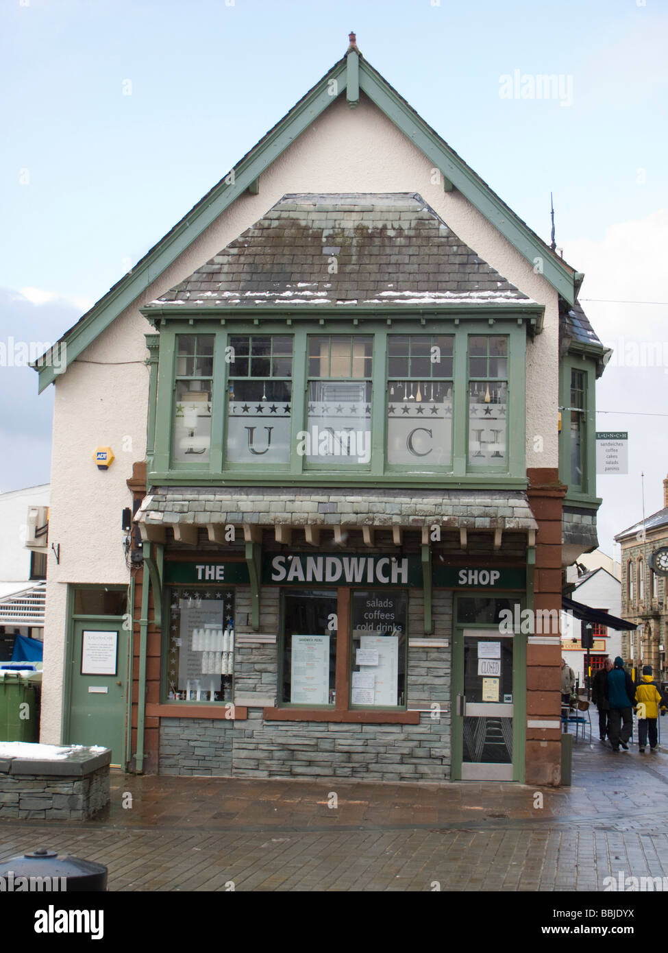 Keswick Cumbria Lake District Sandwich shop front Stock Photo - Alamy