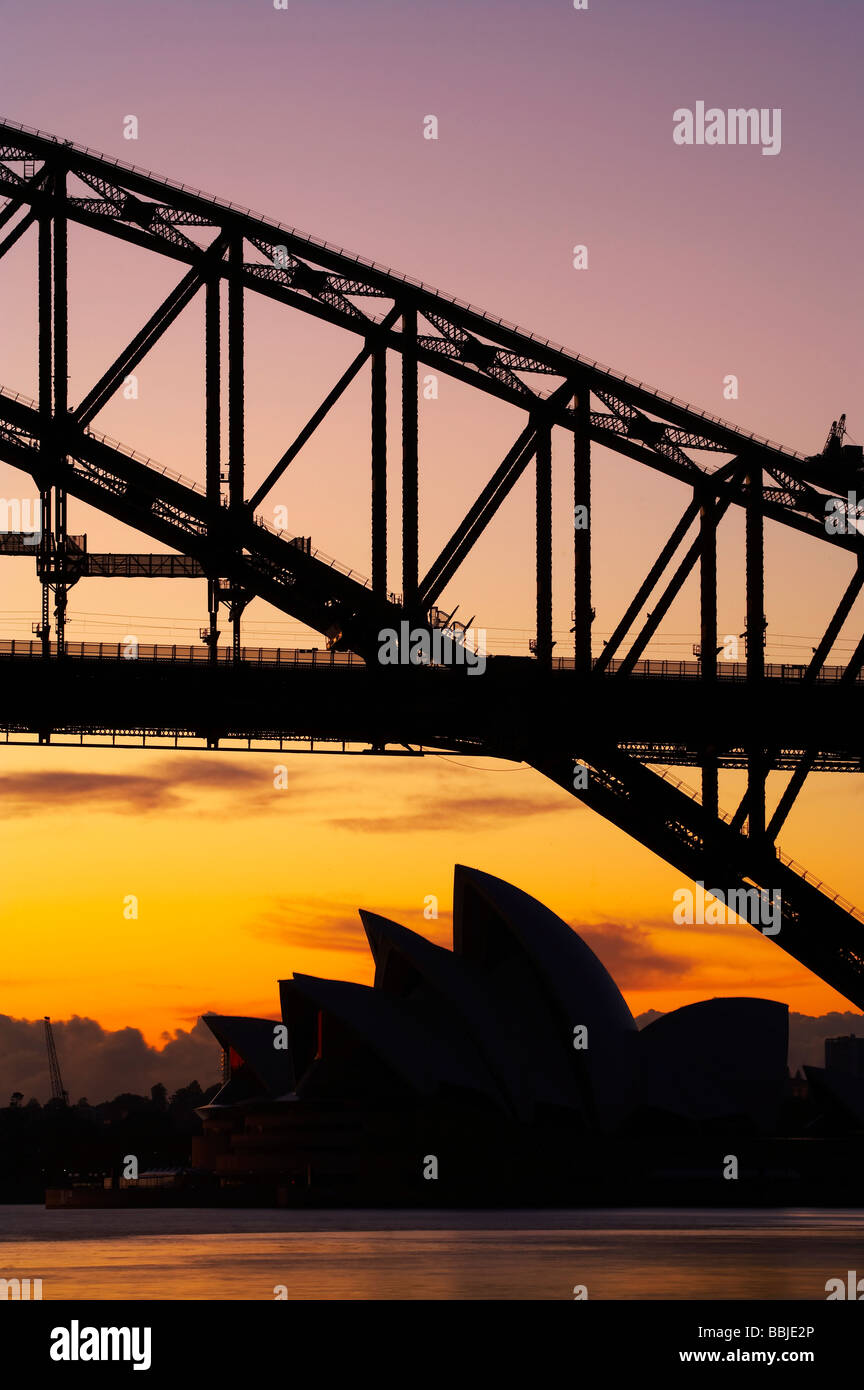Sydney opera bridge structure hi-res stock photography and images - Alamy