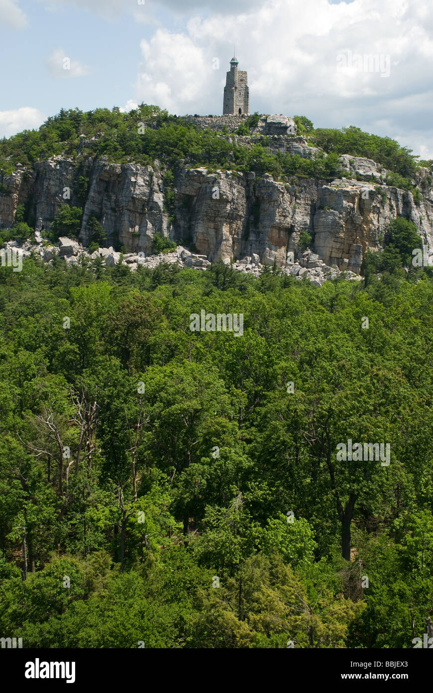 Albert K Smiley Memorial on top of Sky Top Mohonk New York Stock Photo ...