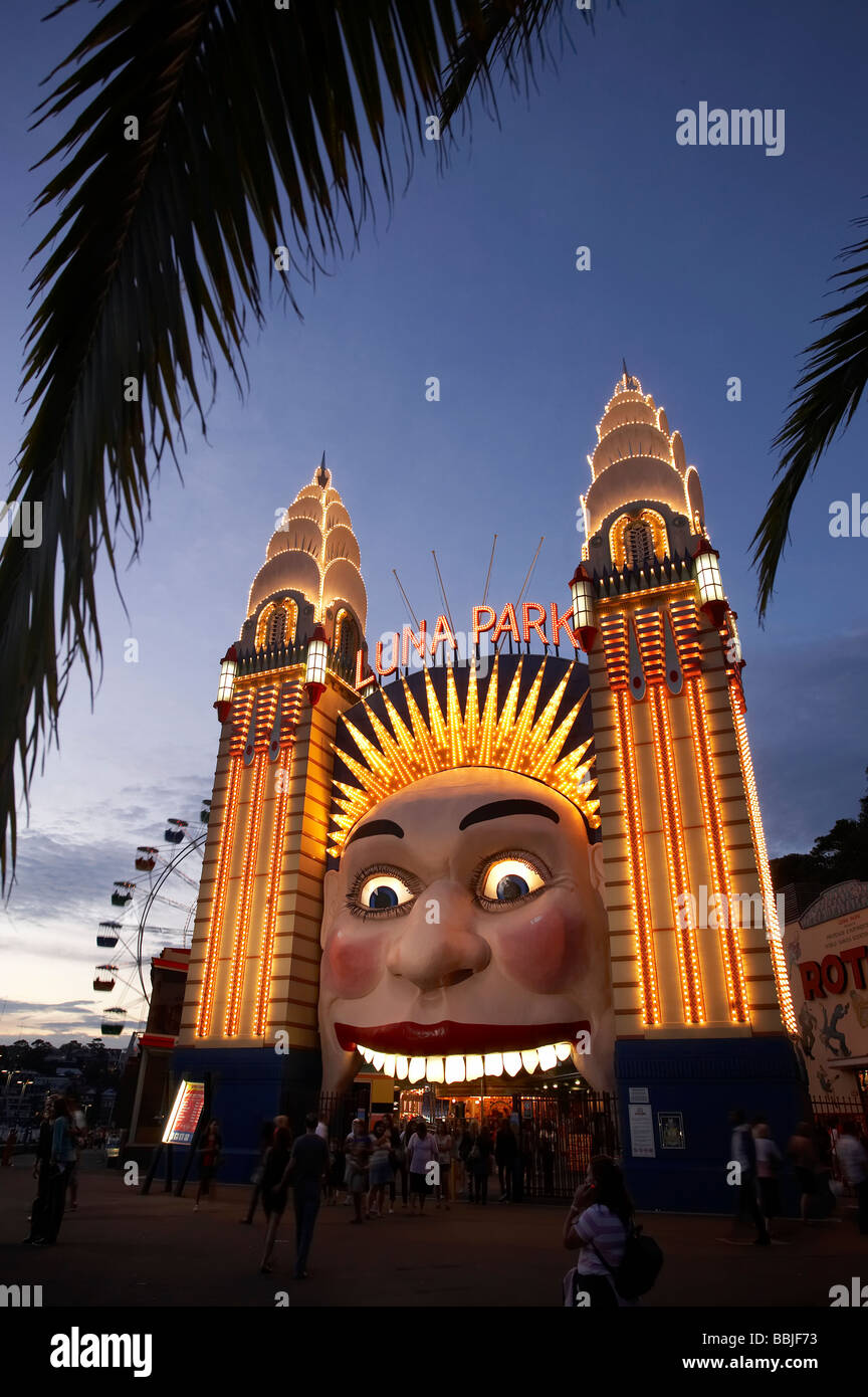 Luna park amusement park entrance hi-res stock photography and images ...
