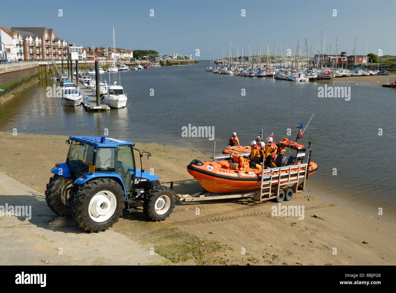 Littlehampton Lifeboat "Blue Peter I Stock Photo - Alamy