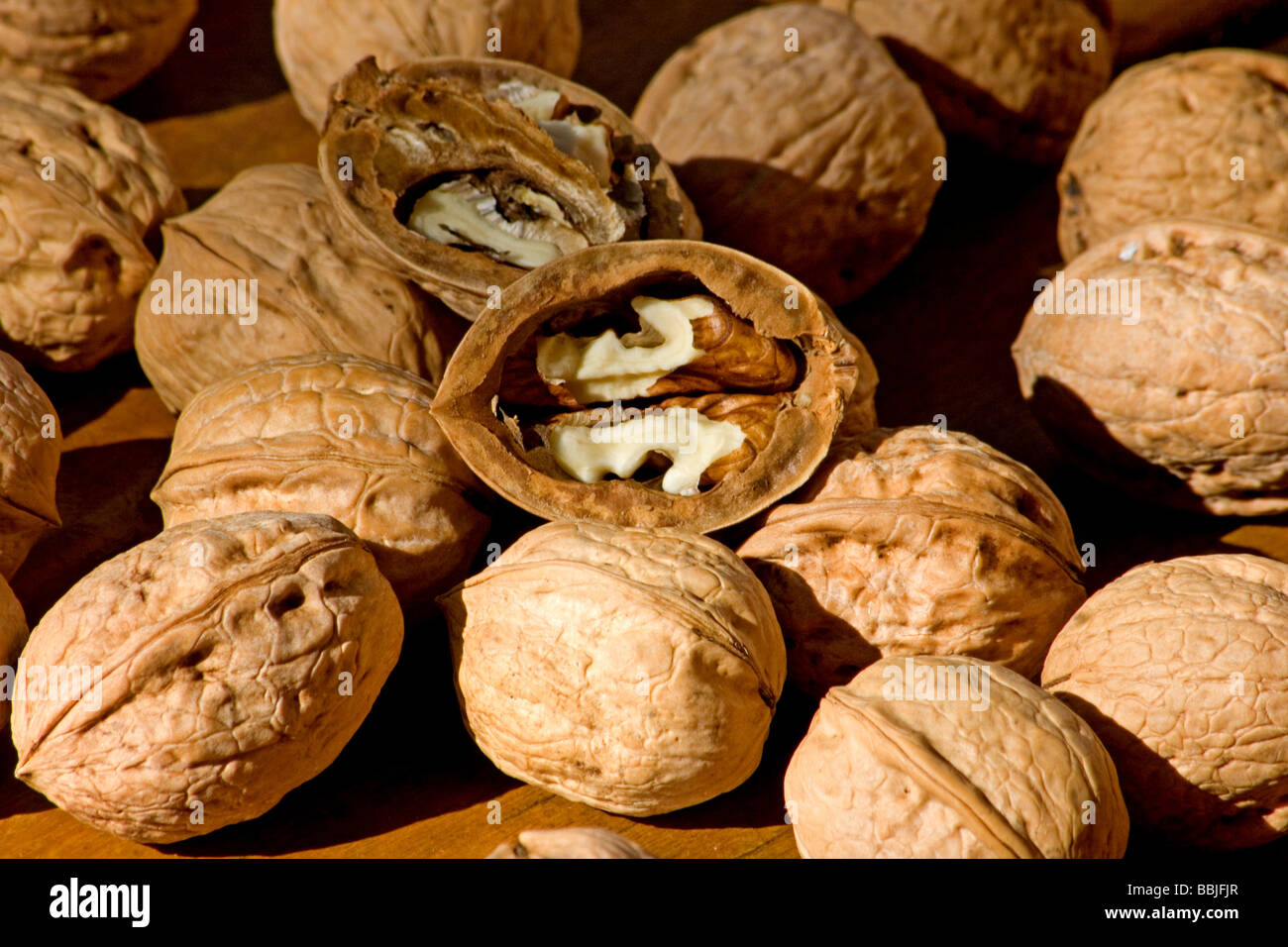 Walnut husk juglans regia hi-res stock photography and images - Alamy