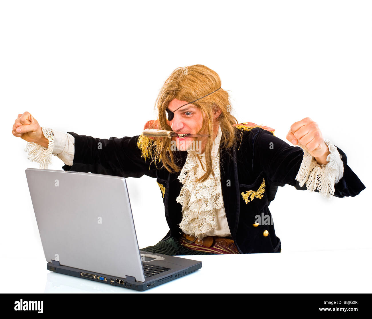 Computer costume Cut Out Stock Images & Pictures - Alamy