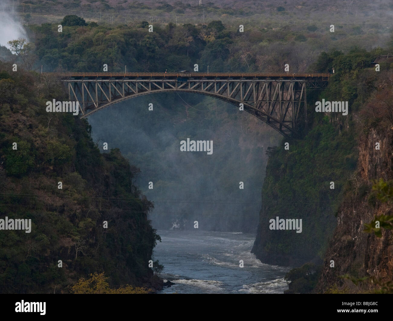 Victoria falls bridge hi-res stock photography and images - Alamy