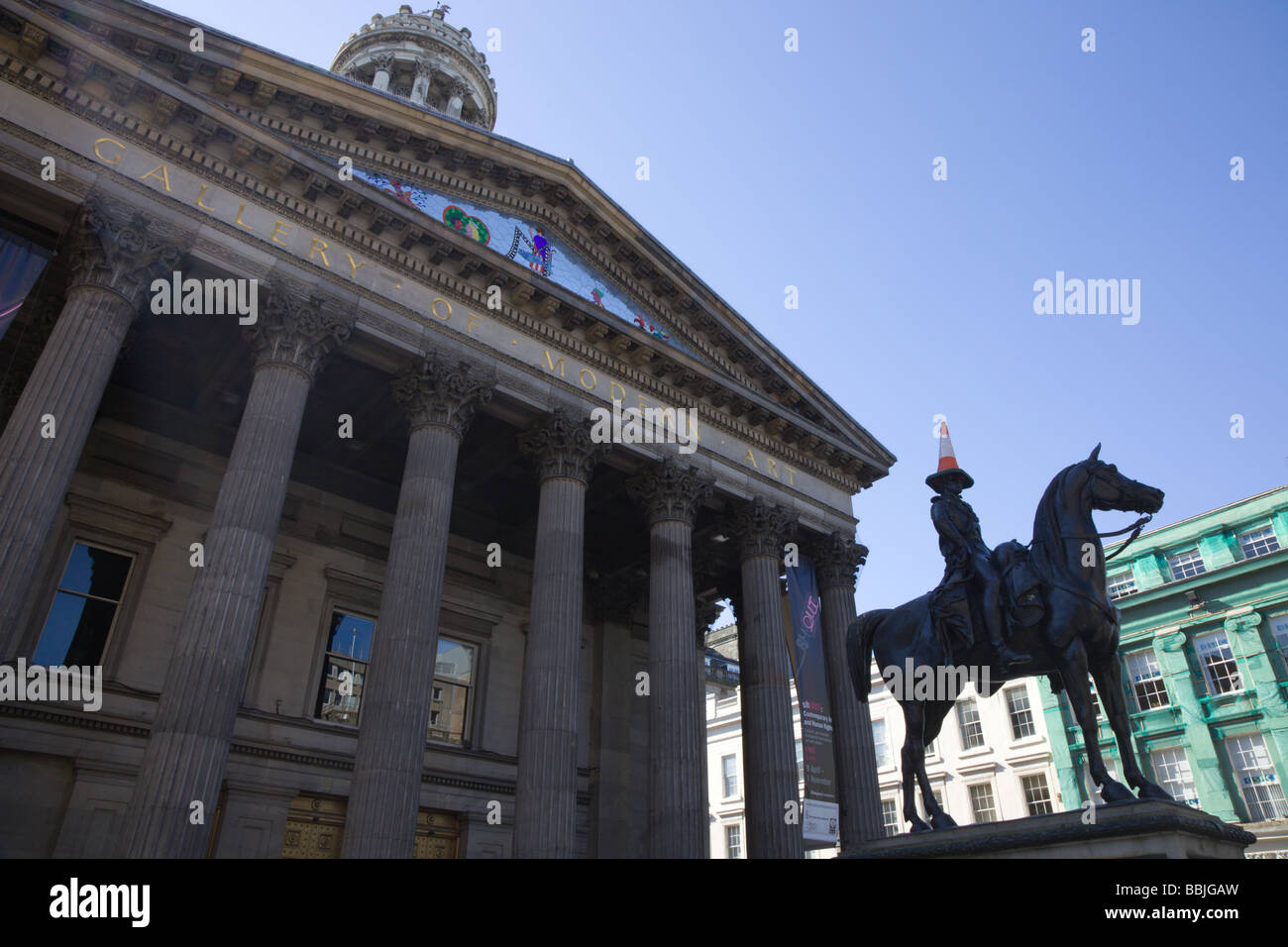 Gallery of Modern Art in Glasgow Stock Photo - Alamy