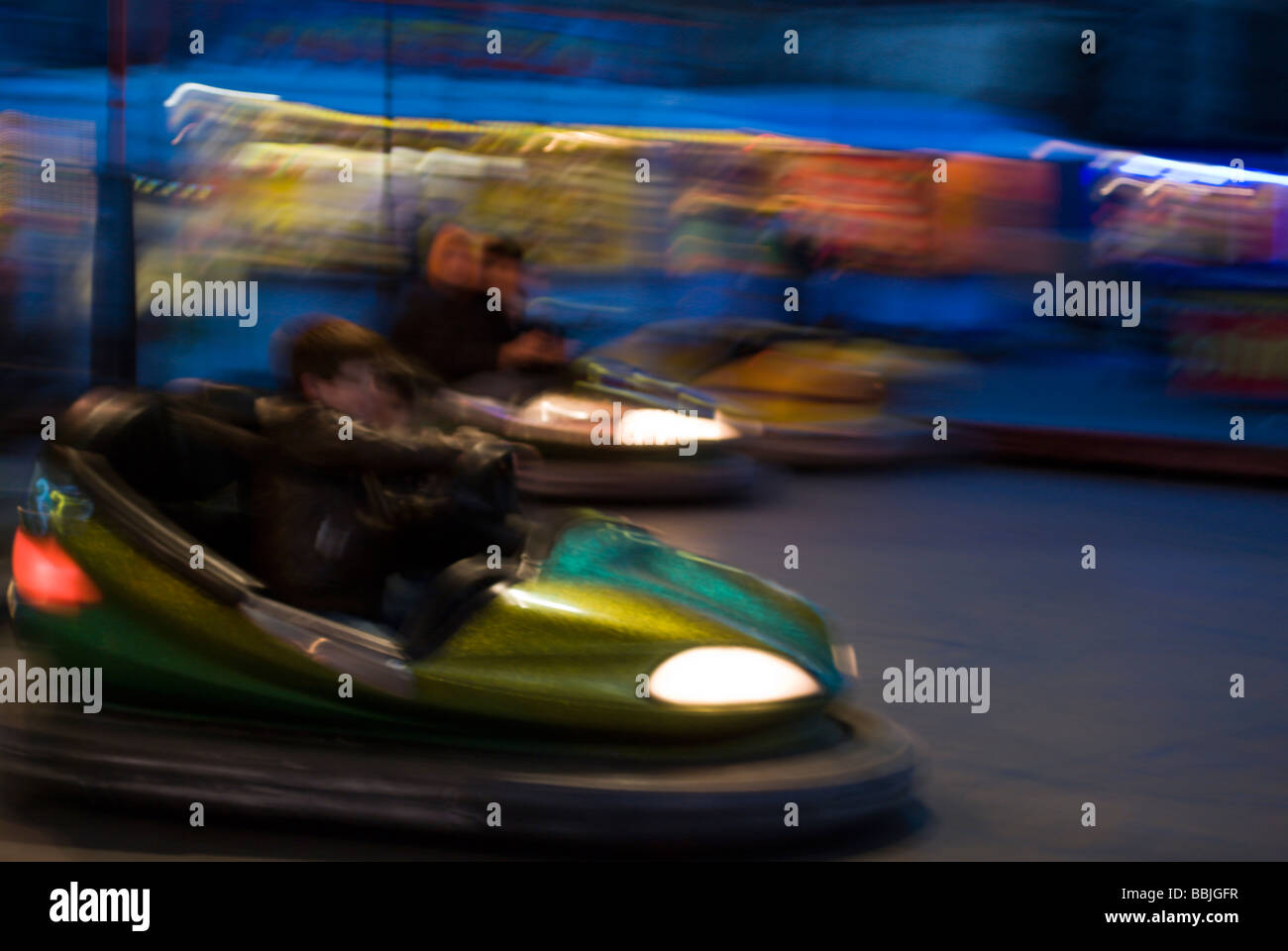 The dodgem bumper cars hi-res stock photography and images - Alamy