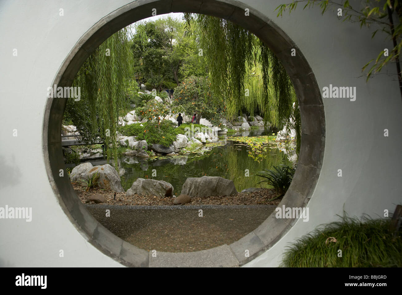 Willow Trees Chinese Garden High Resolution Stock Photography and ...