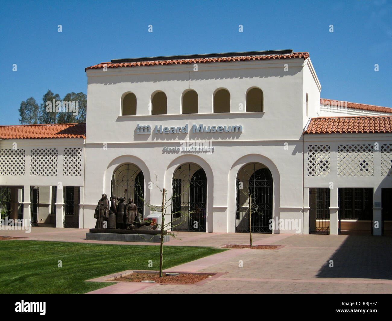 Arizona Phoenix Heard Museum Native culture and art museum Stock Photo ...
