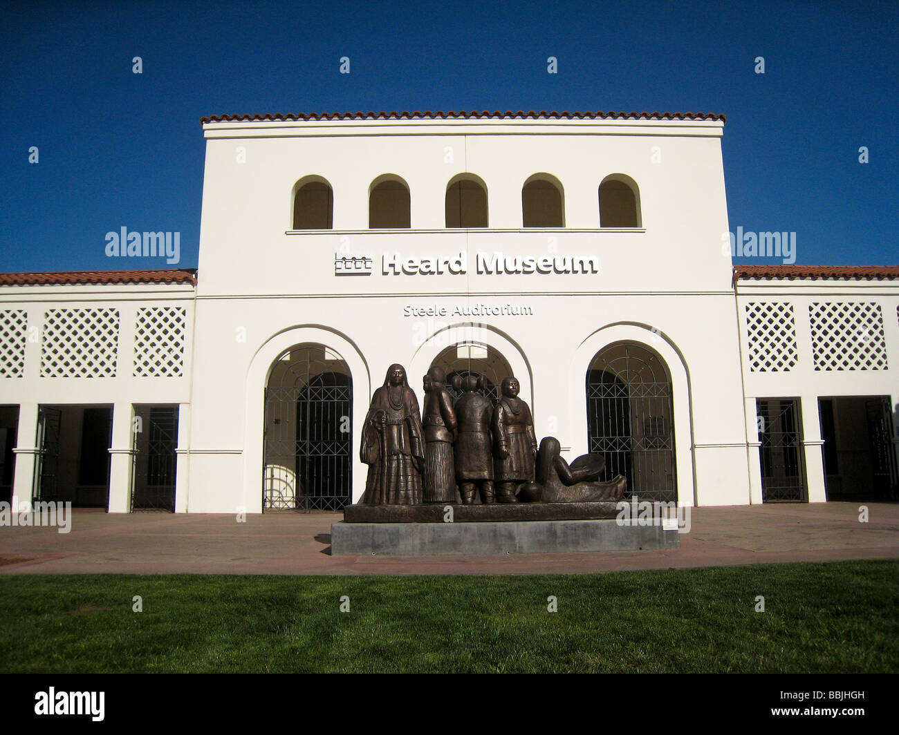 Arizona Phoenix Heard Museum Native culture and art museum Stock Photo ...