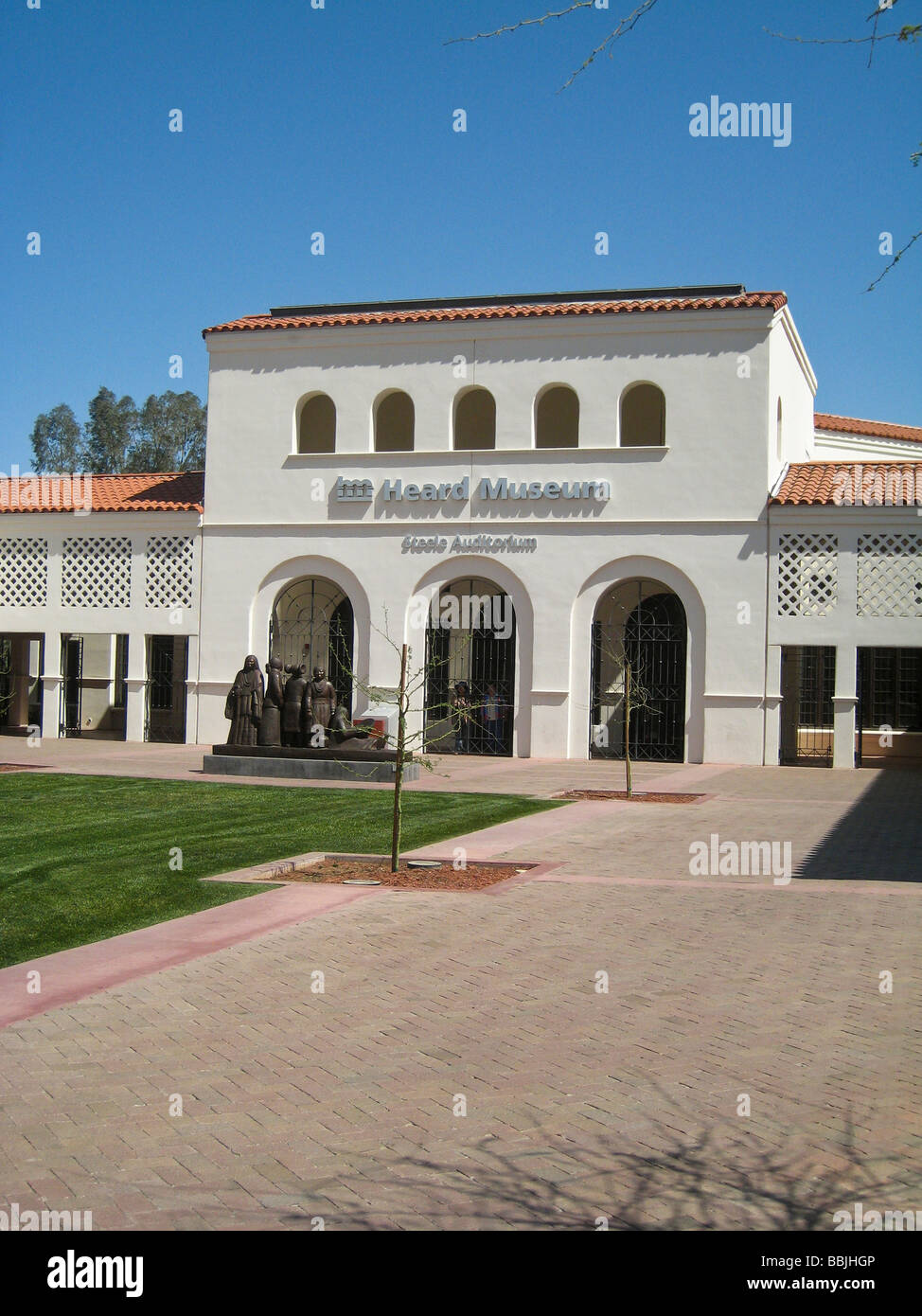 Arizona Phoenix Heard Museum Native culture and art museum Stock Photo ...