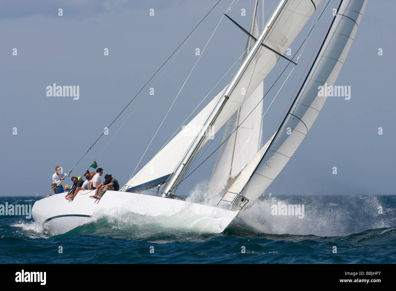 yachting, yacht racing, sailing Stock Photo - Alamy