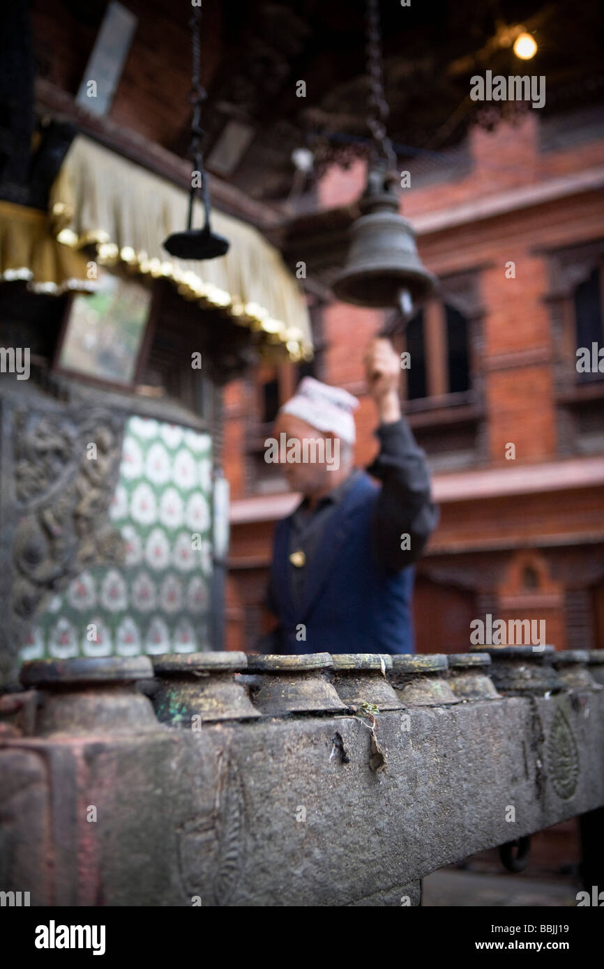 Hand ringing bell hi-res stock photography and images - Alamy