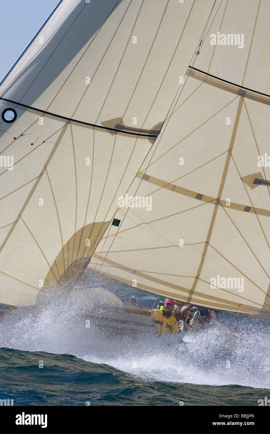 yachting, yacht racing, sailing Stock Photo - Alamy