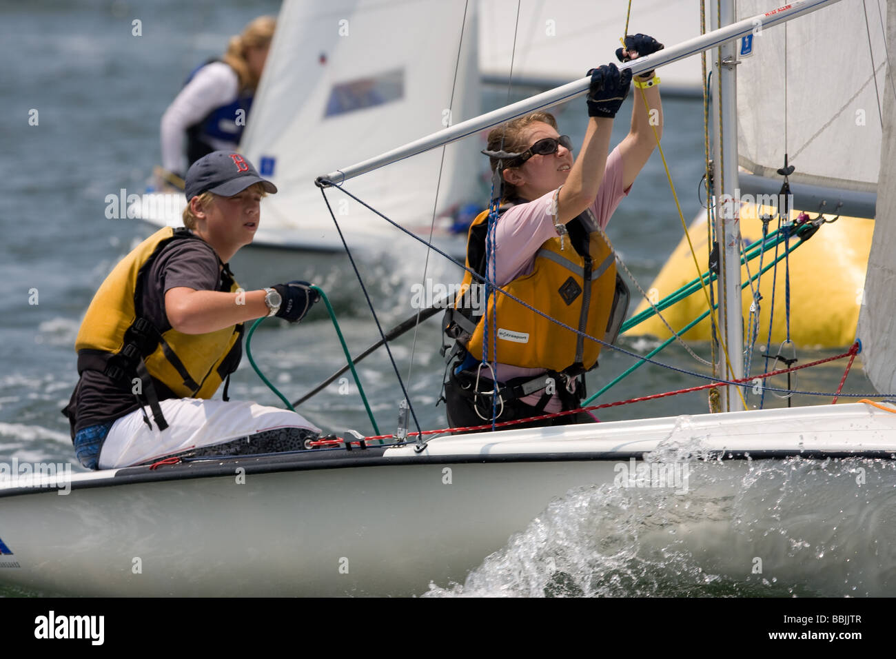 yachting, yacht racing, sailing Stock Photo - Alamy