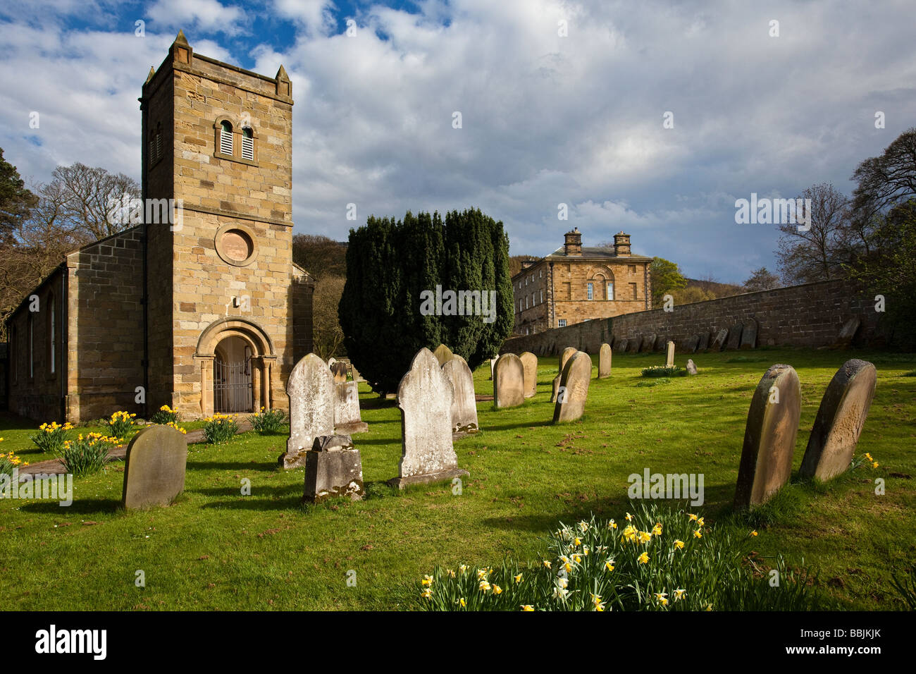 All Saints Church and Arncliffe Hall Ingleby Arncliffe near ...