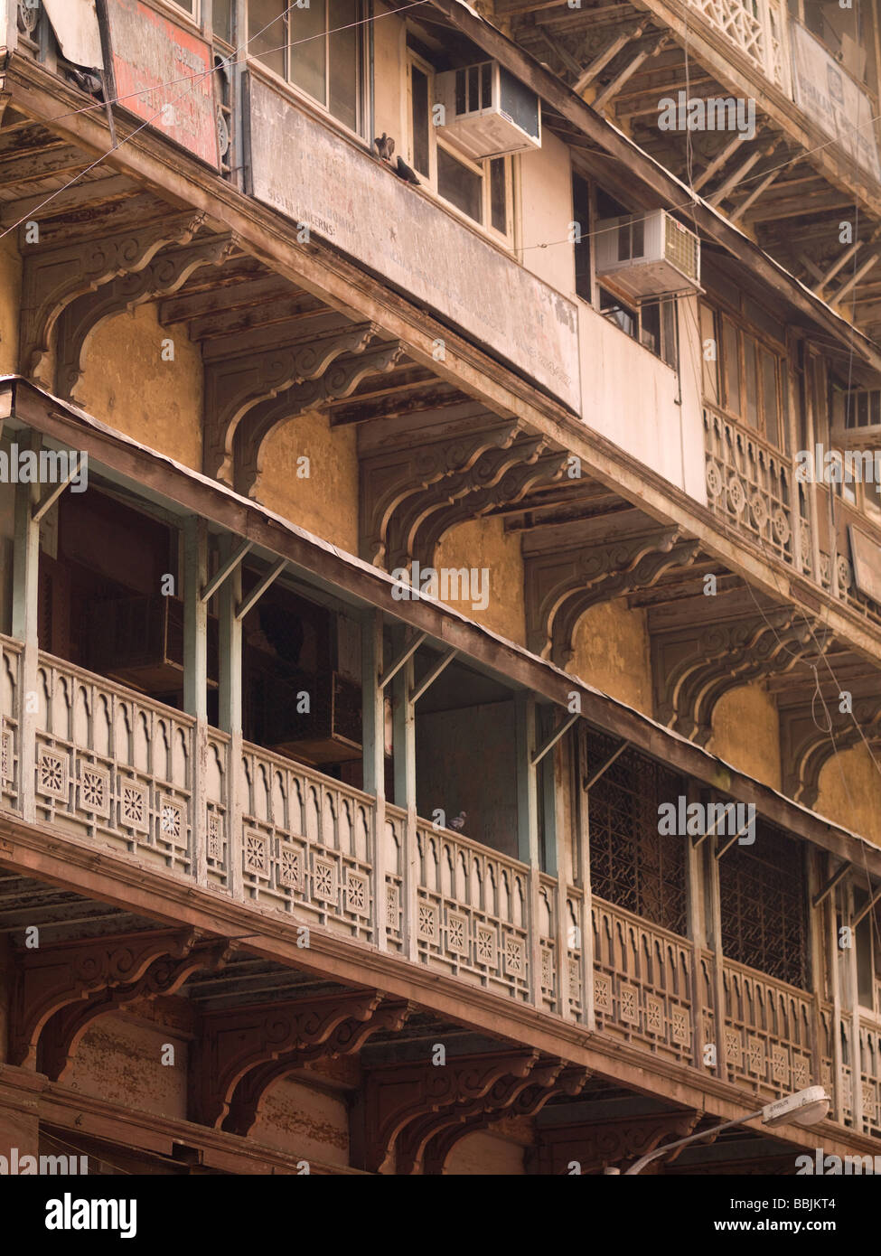 Exterior of building in Mumbai India Stock Photo - Alamy