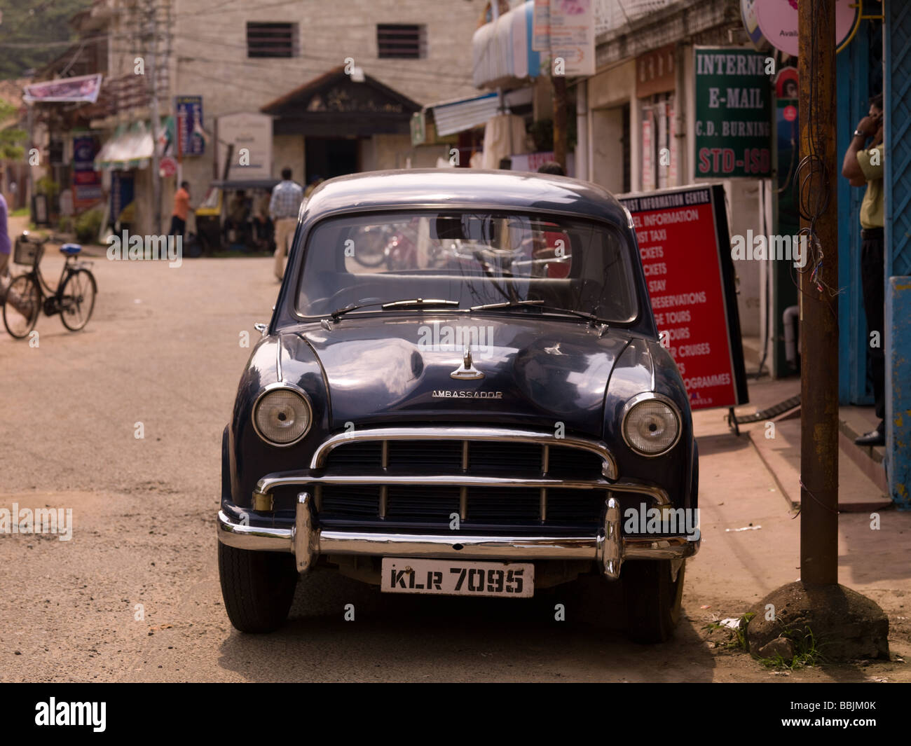Car on the street, Cochin, Kerala, India Stock Photo - Alamy