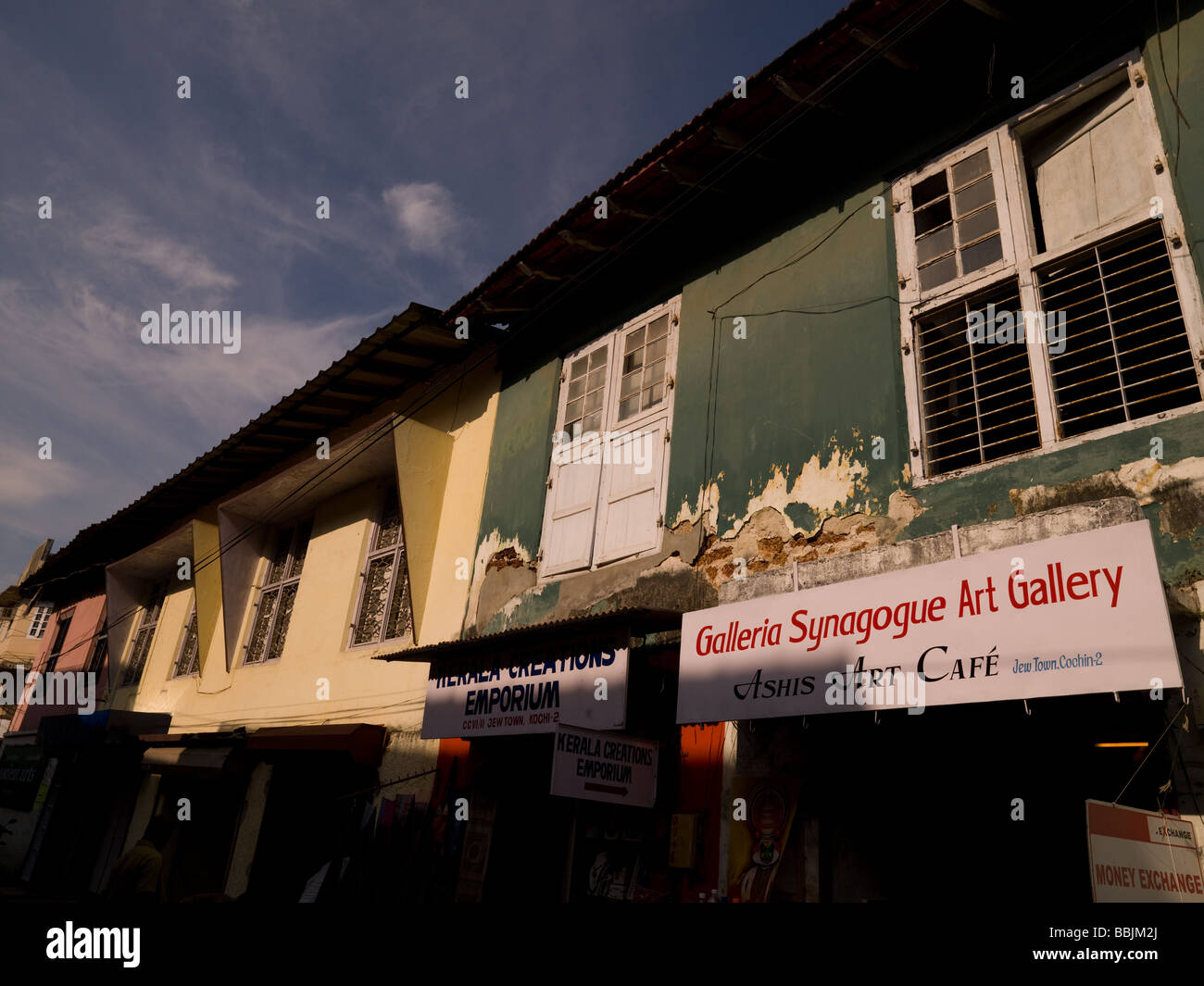 Art Gallery in Jewtown, Cochin, Kerala, India Stock Photo - Alamy