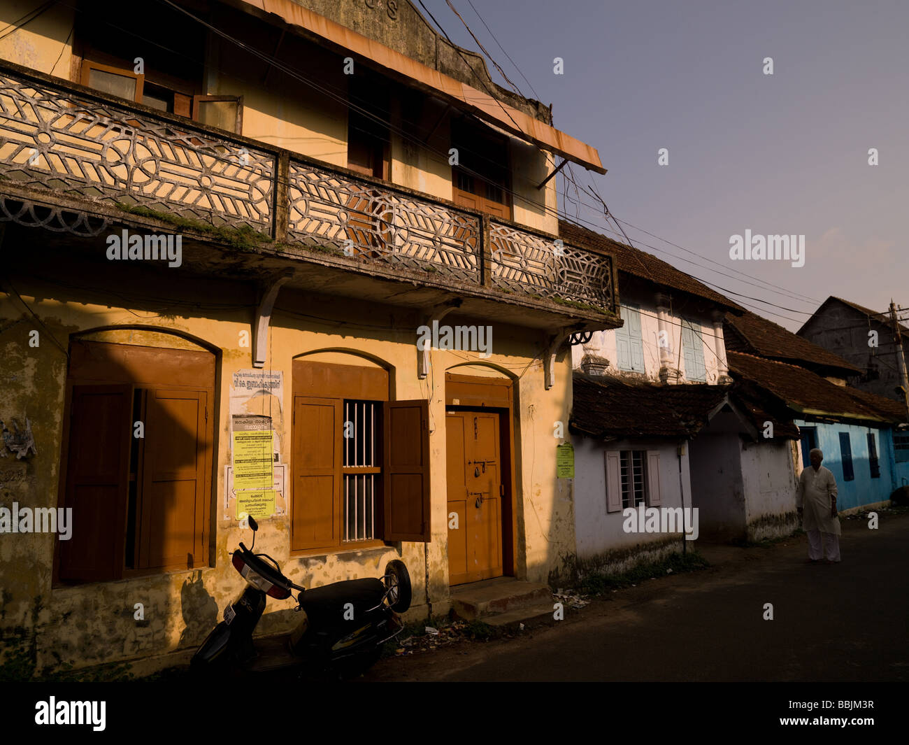 Building in Jewtown, Cochin, Kerala, India Stock Photo - Alamy