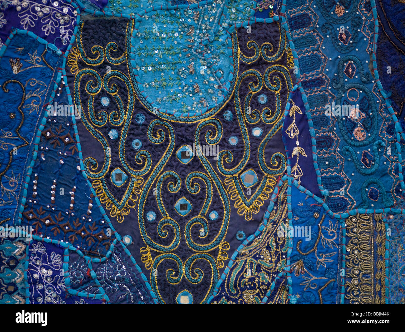Mosaic on wall in Jewtown, Cochin, Kerala, India Stock Photo - Alamy