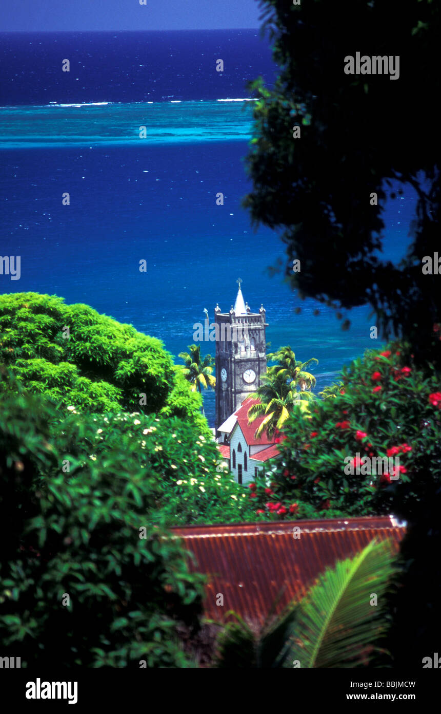 methodist church levuka fiji Stock Photo - Alamy