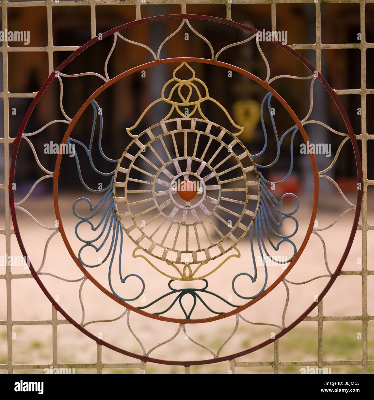 Decoration on gate of Hindu Temple in Kerala India Stock Photo - Alamy