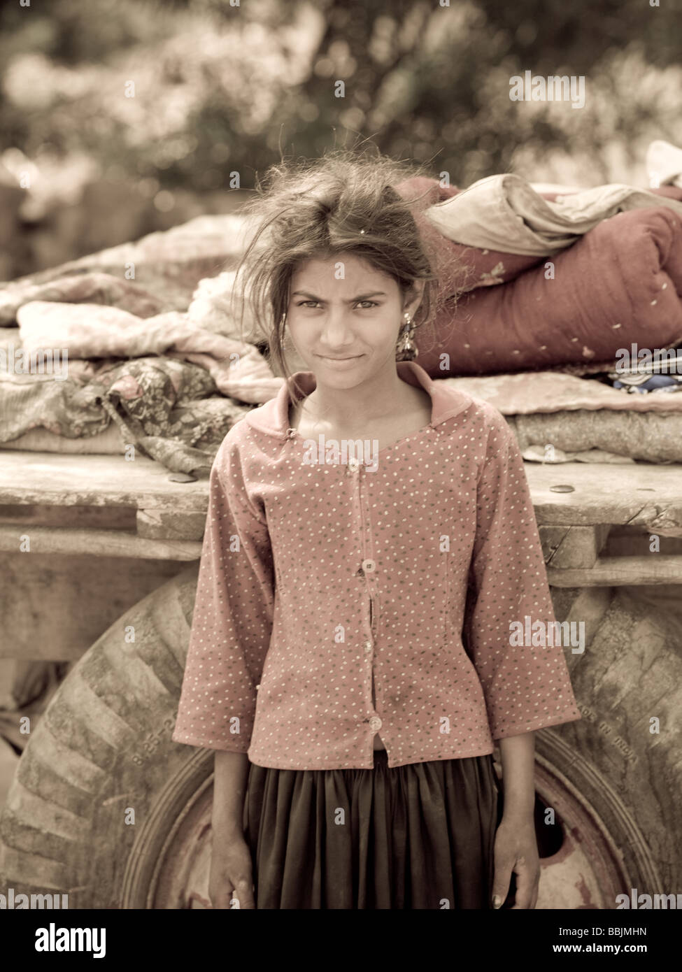 Gypsy girl hi-res stock photography and images - Alamy