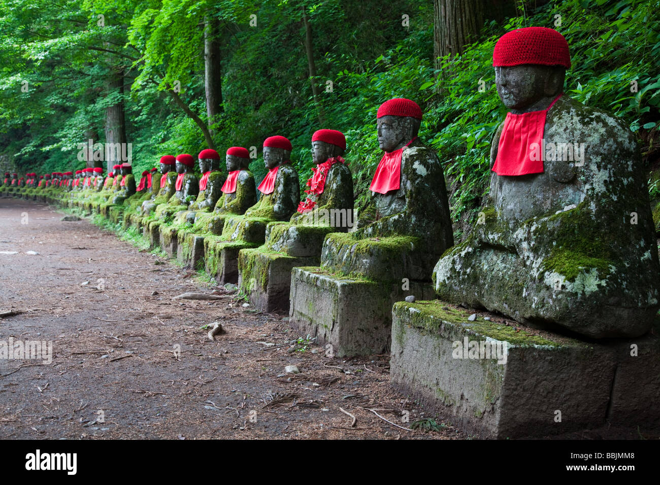 Nikko bake jizo trail hi-res stock photography and images - Alamy