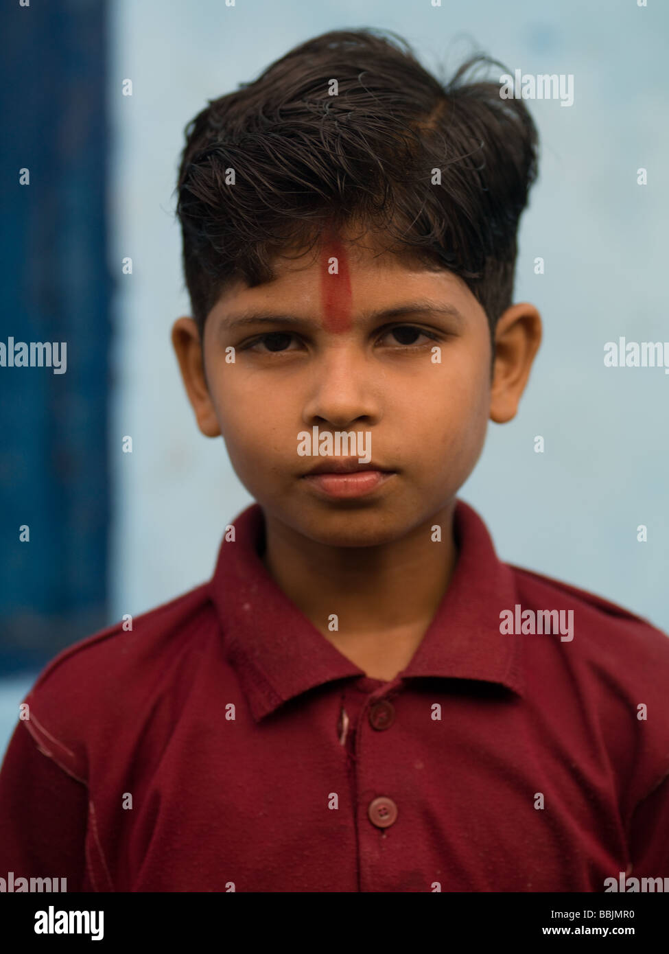 Young boy in India Stock Photo - Alamy