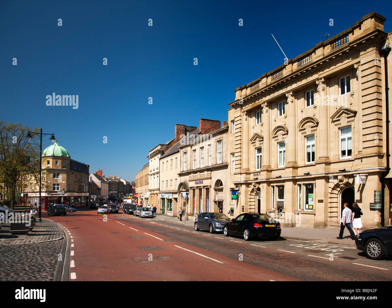 Alnwick town centre hi-res stock photography and images - Alamy