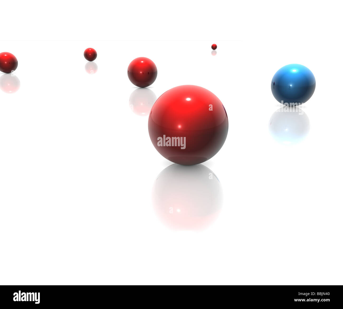 Silver ball on wooden background Cut Out Stock Images & Pictures - Alamy