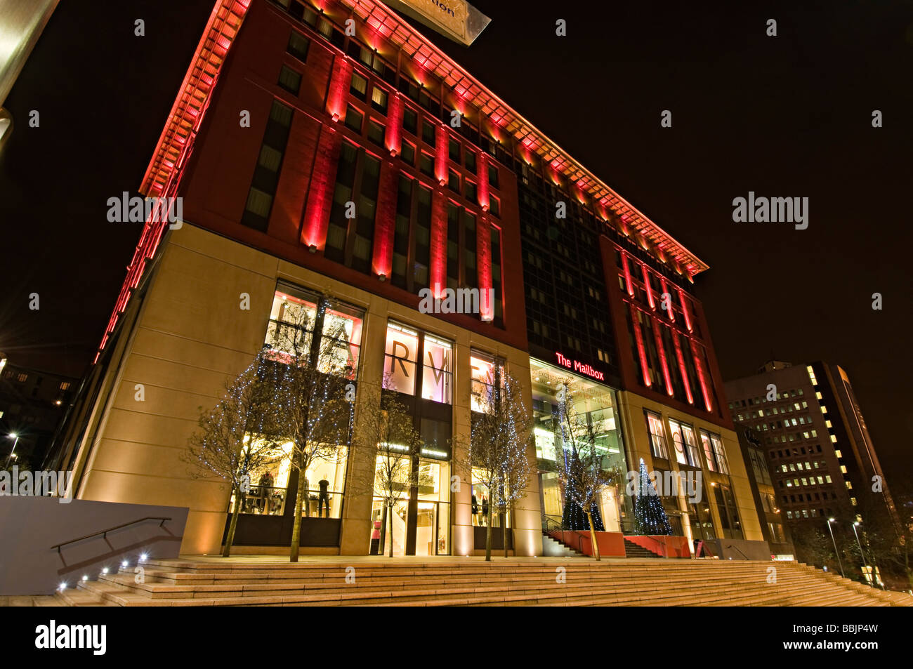 the front of the mailbox Birmingham with exclusive shops and home of ...