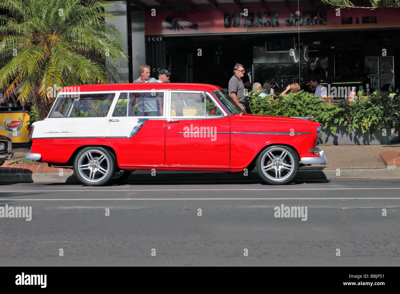 Hot rods or street rods on display GMH Holden Stock Photo - Alamy