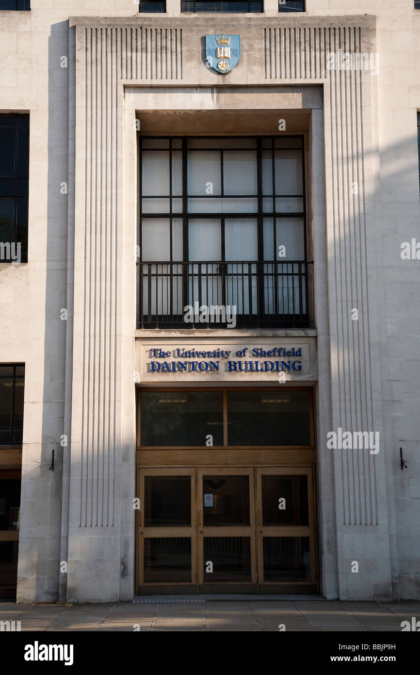 The Chemistry department at Sheffield University Stock Photo - Alamy