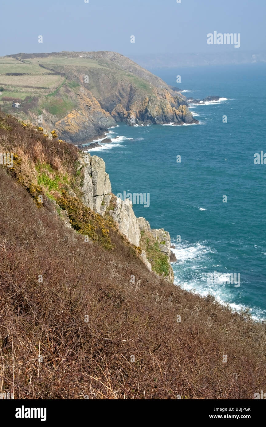 The Cornish coast, Cornwall, UK Stock Photo - Alamy