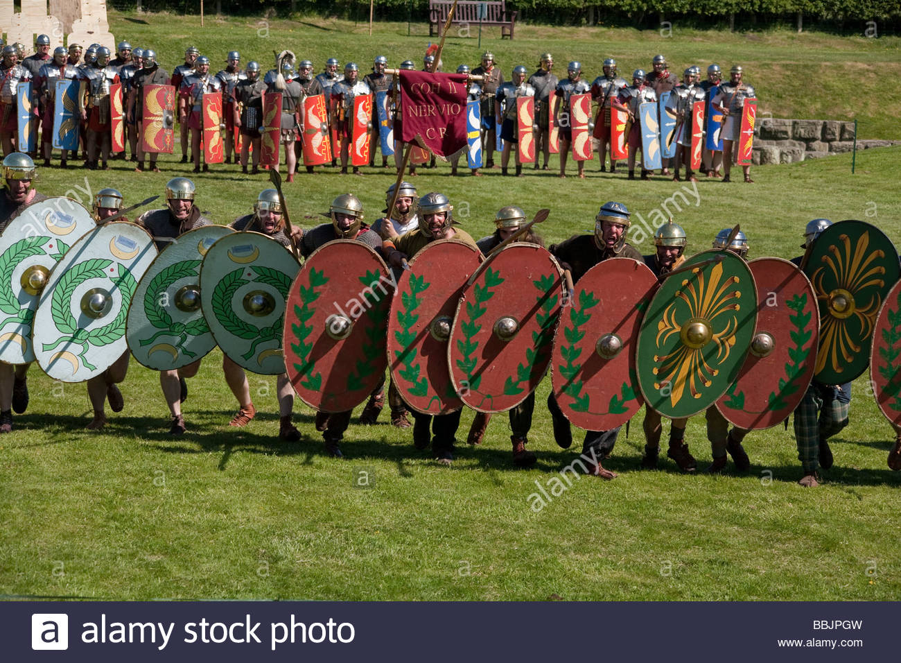 Roman Legion Battle Stock Photos & Roman Legion Battle Stock Images - Alamy