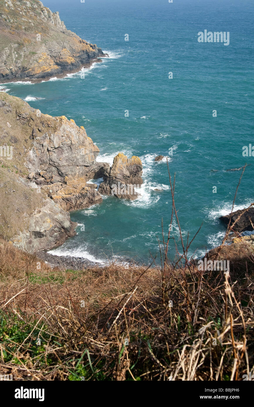 The Cornish coast, Cornwall, UK Stock Photo - Alamy