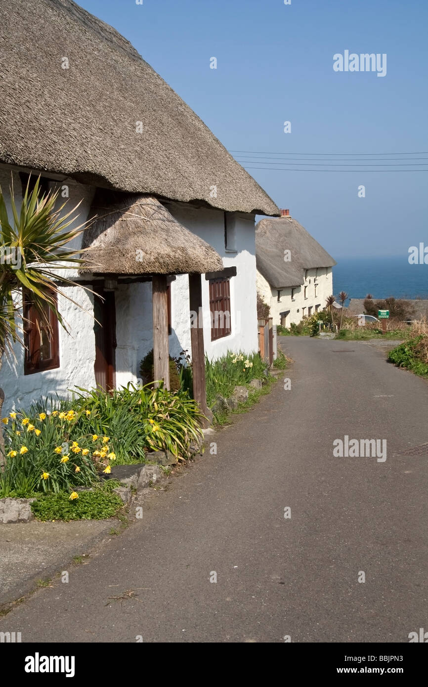 Cottages cornwall hi-res stock photography and images - Alamy